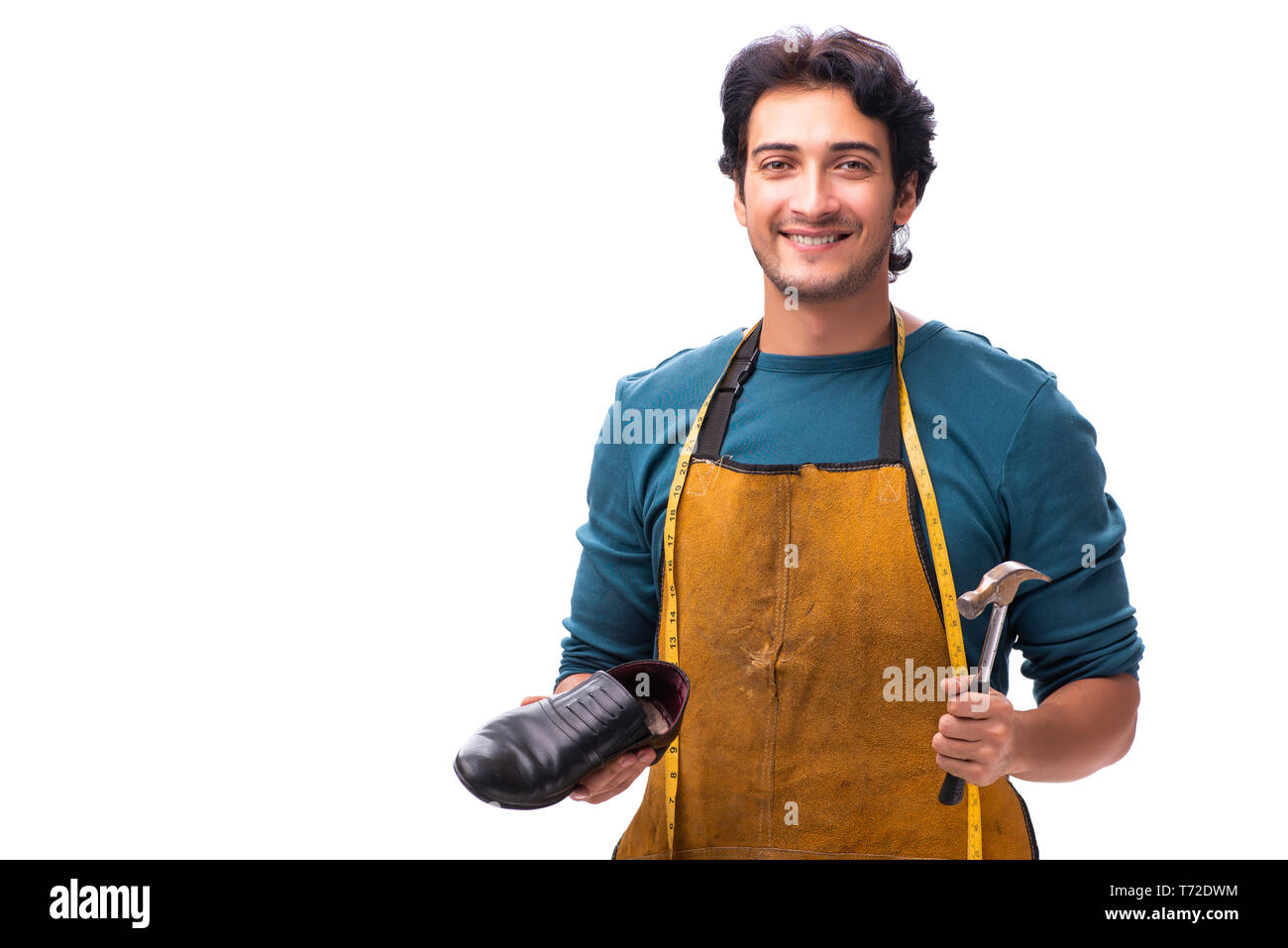 Happy shoemaker hi-res stock photography and images - Alamy