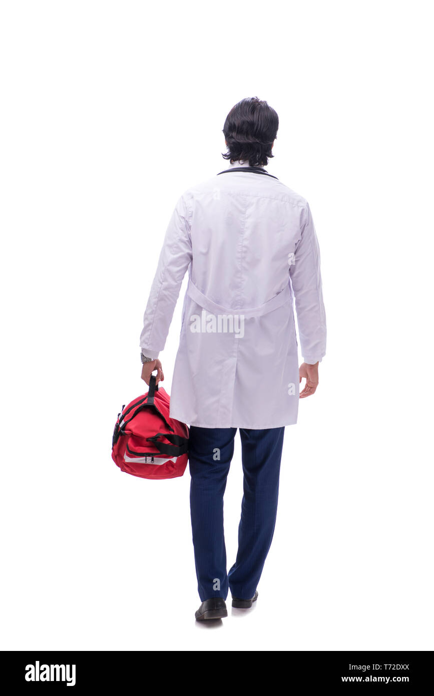 Male paramedic back hi-res stock photography and images - Alamy