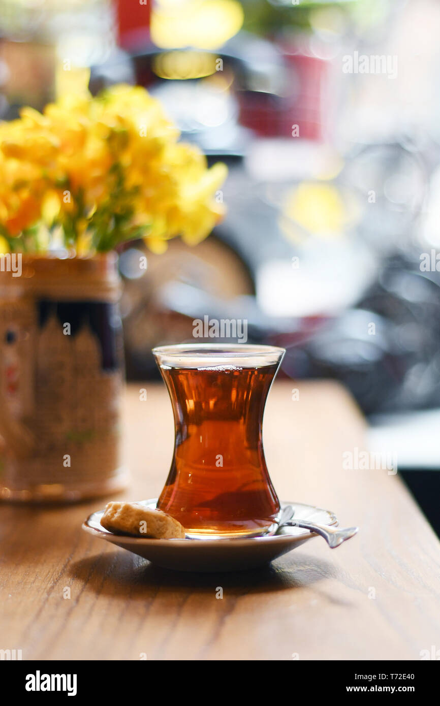 Turkish hot black tea hi-res stock photography and images - Alamy