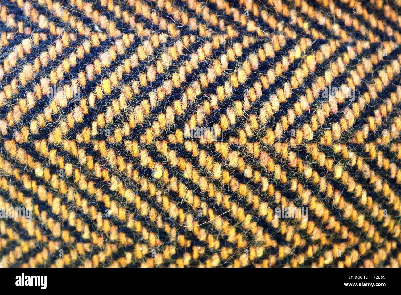 Close up surface of fabrics and textures with colorful patterns in high ...