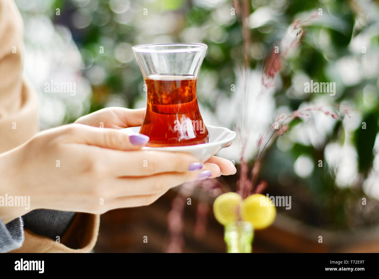 Female hand hi-res stock photography and images - Alamy