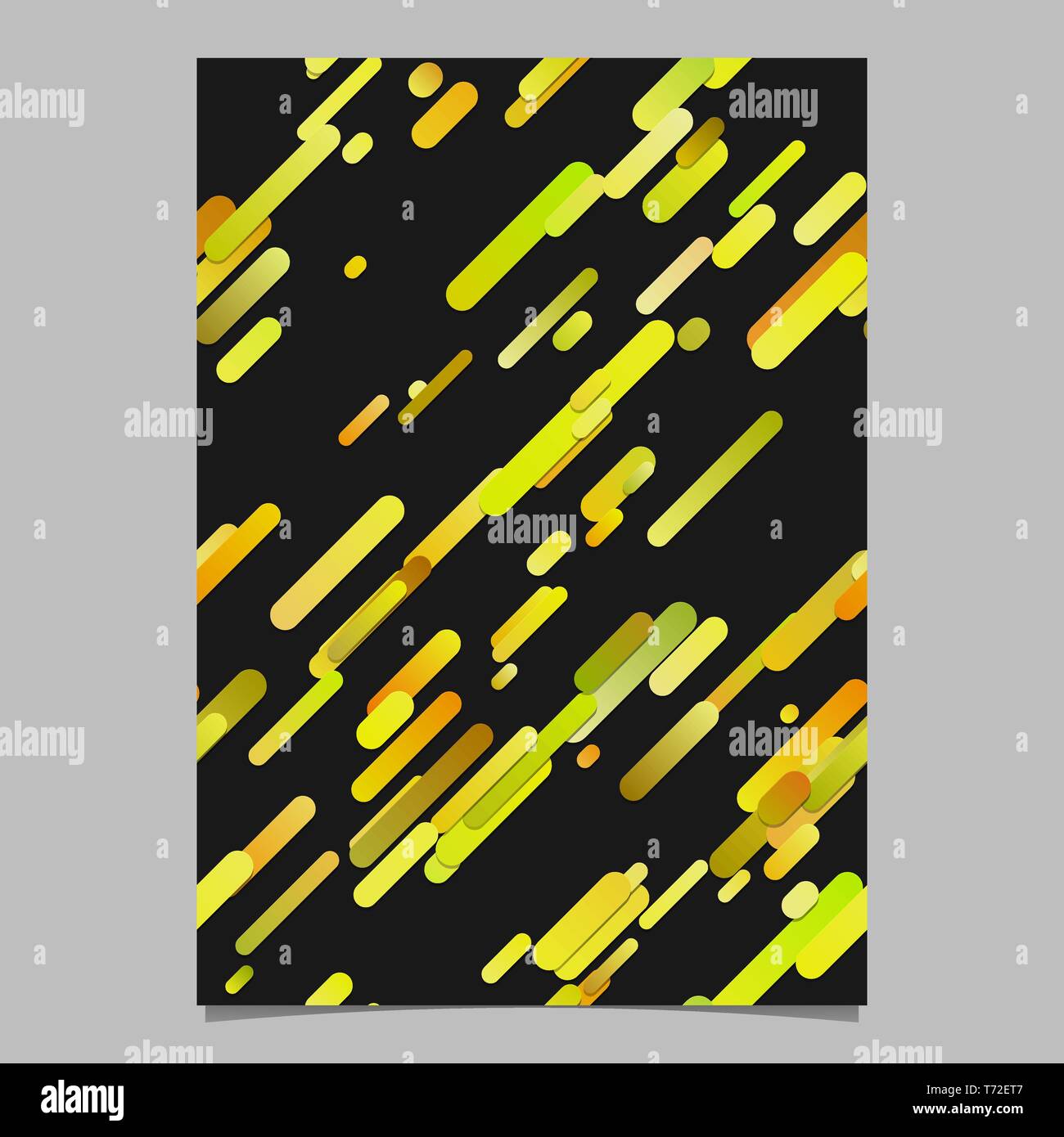 Yellow abstract modern diagonal gradient stripe pattern poster background Stock Vector Image ...