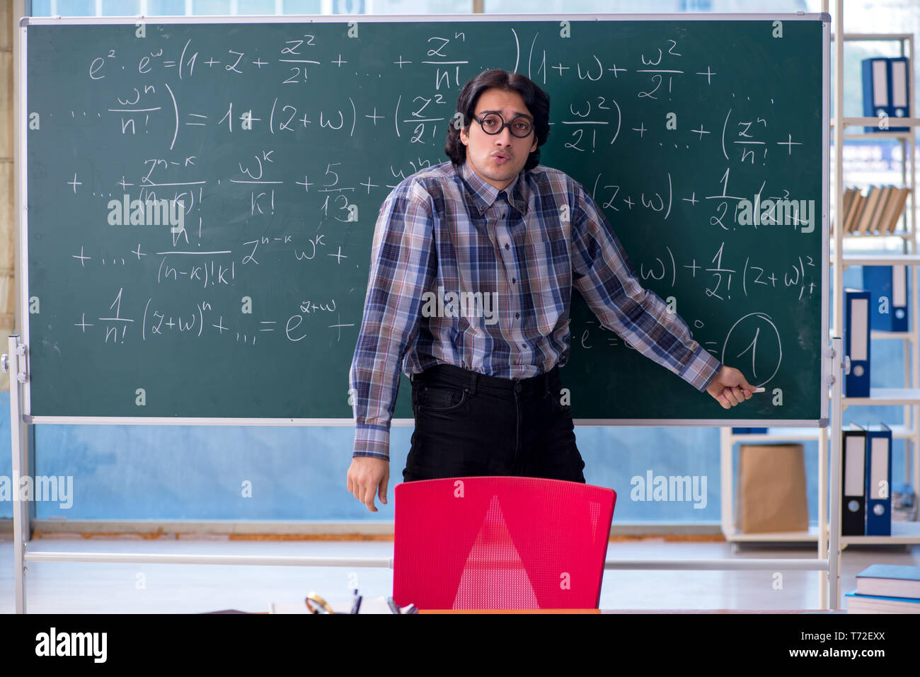 Mathematics funny drawing hi-res stock photography and images - Alamy