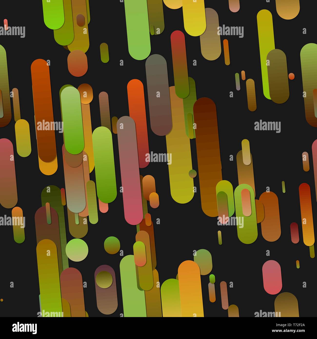 Colorful seamless abstract modern gradient rounded stripe pattern background Stock Vector Image ...