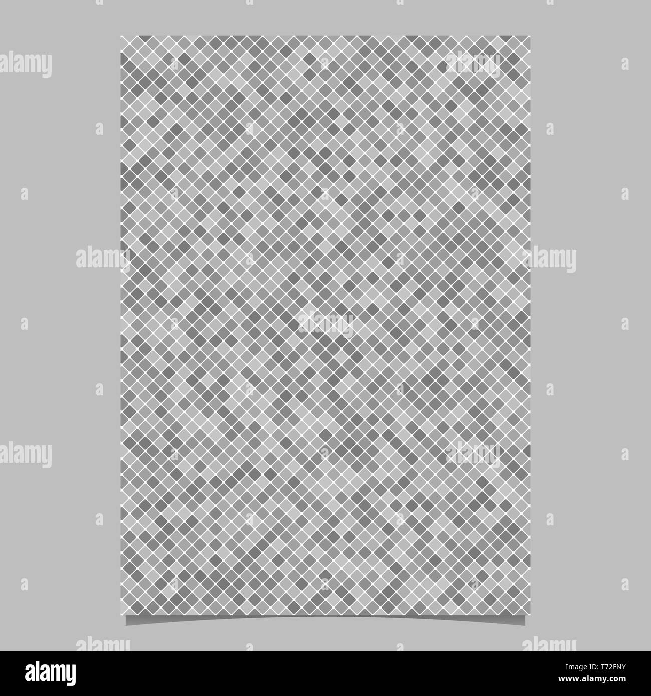Grey square pattern poster design - vector page background Stock Vector ...