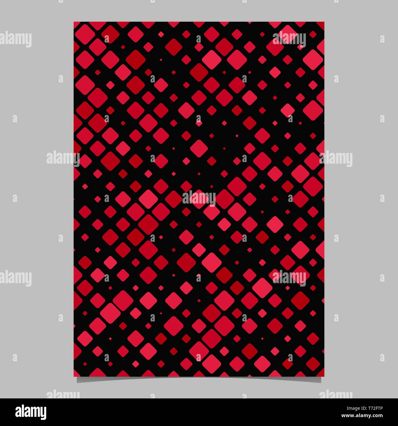 Red Abstract Diagonal Square Pattern Background Flyer Template Stock Vector Image And Art Alamy