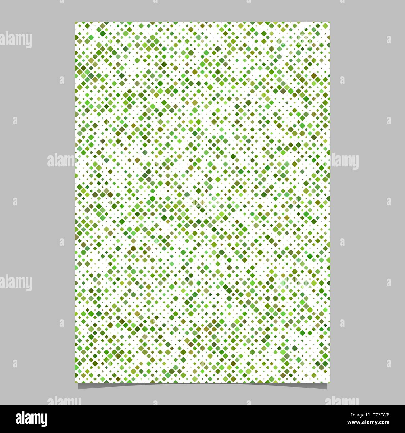 Green abstract diagonal square pattern background page template Stock Vector Image & Art - Alamy