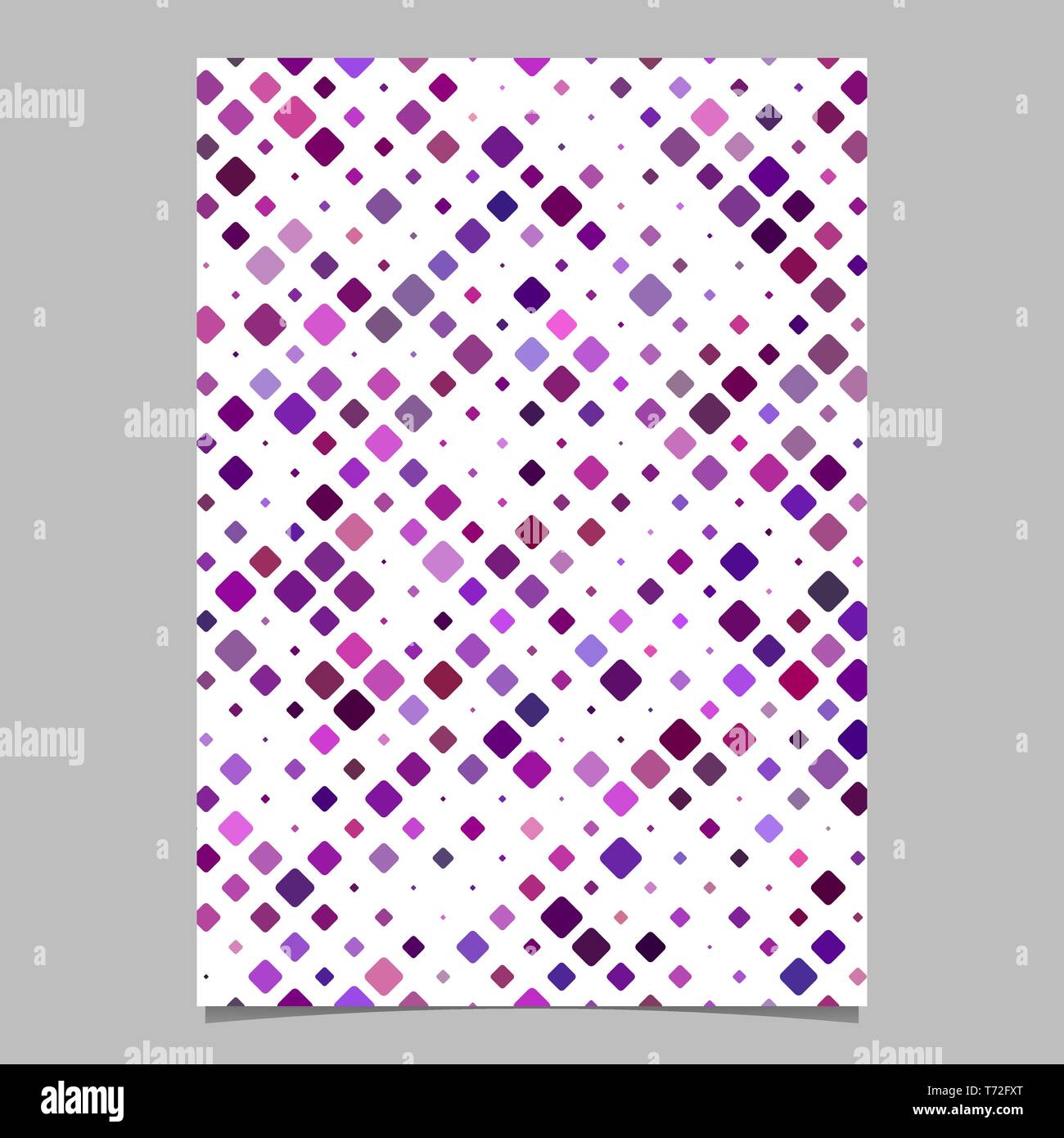 Purple Geometric Diagonal Square Pattern Background Brochure Template Stock Vector Image And Art