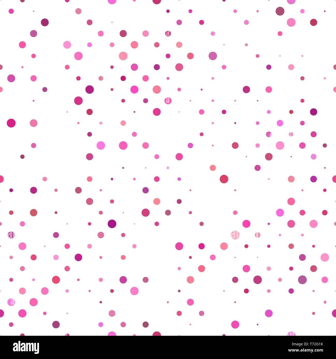 Seamless geometric dot pattern - vector background design Stock Vector ...