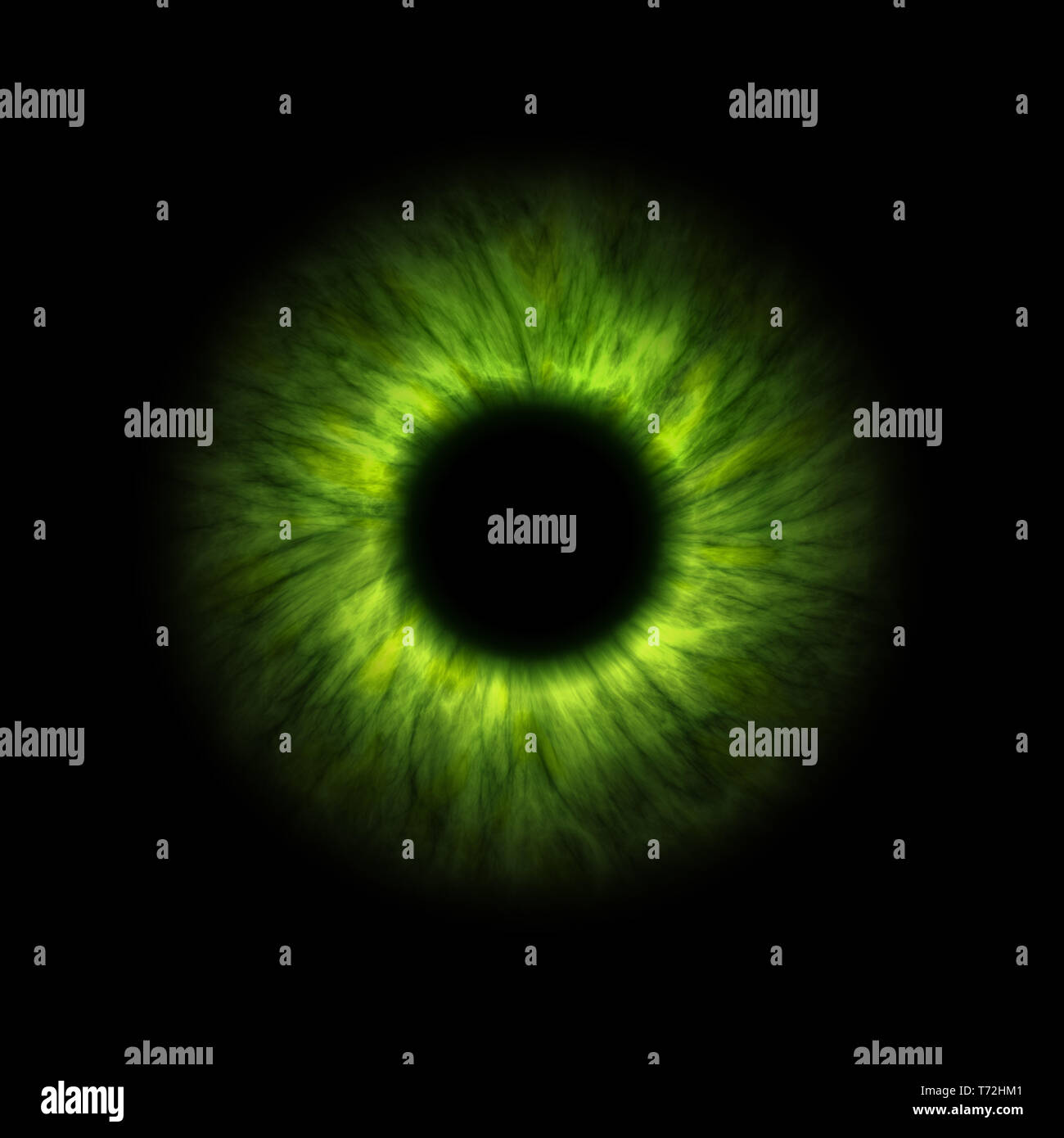 dark green human iris Stock Photo - Alamy