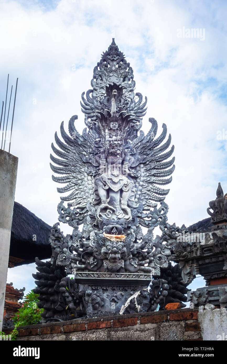 a Hindu statue in Bali Indonesia Stock Photo - Alamy