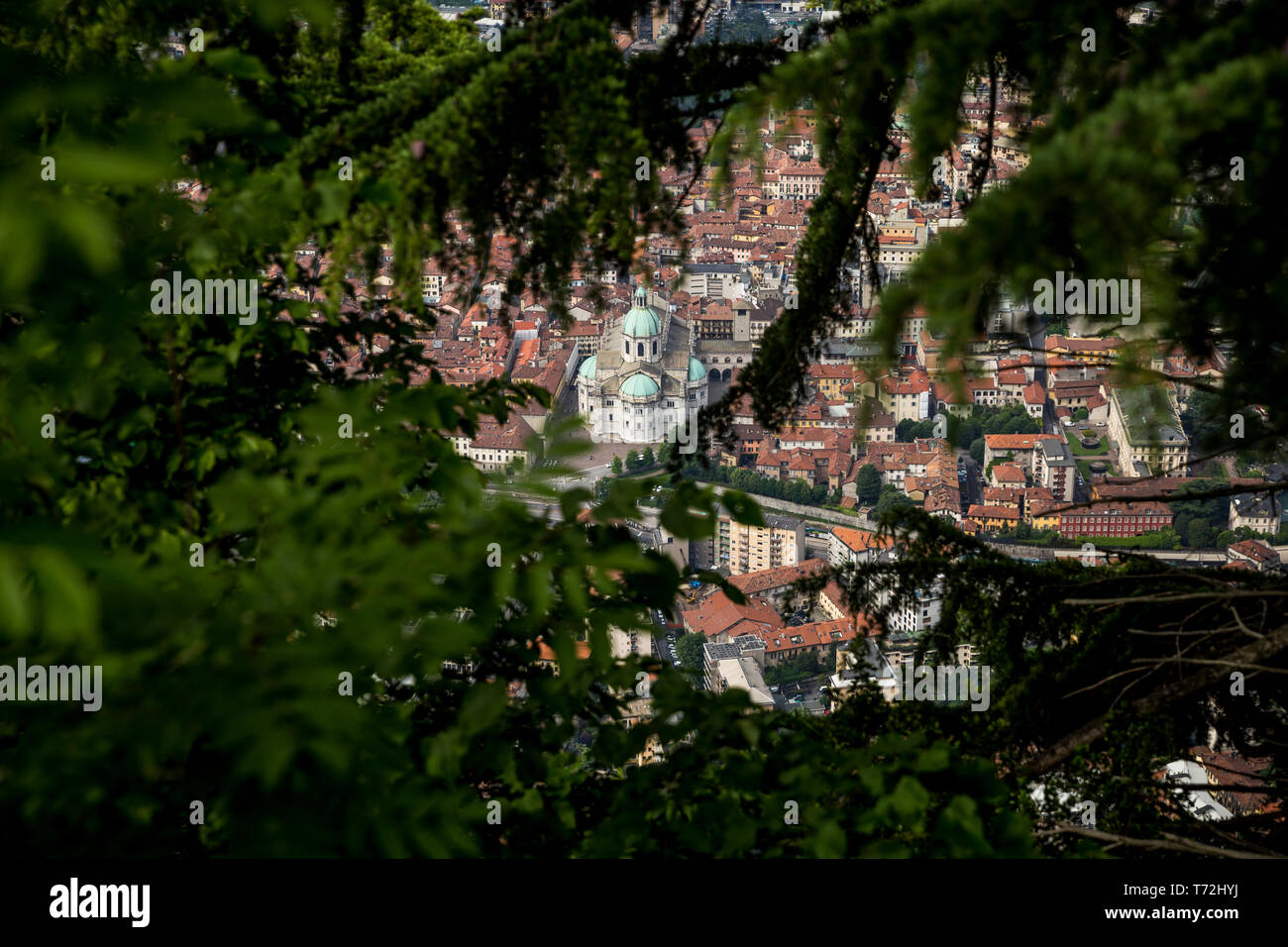 View from brunate como italy hi-res stock photography and images - Alamy