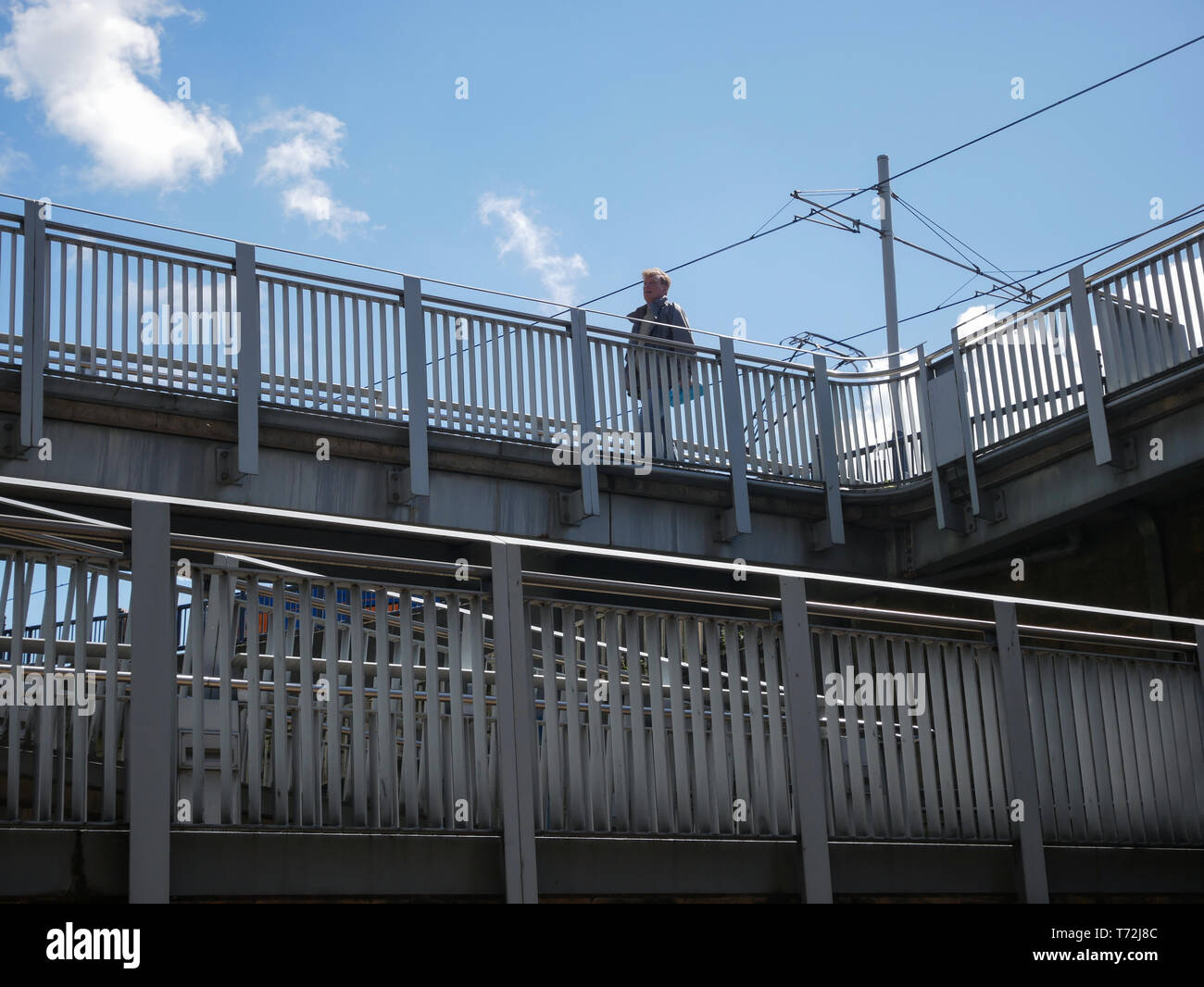 Pedestrian gantry hi-res stock photography and images - Alamy