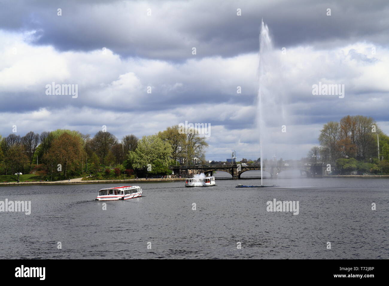 Alster pier hi-res stock photography and images - Alamy