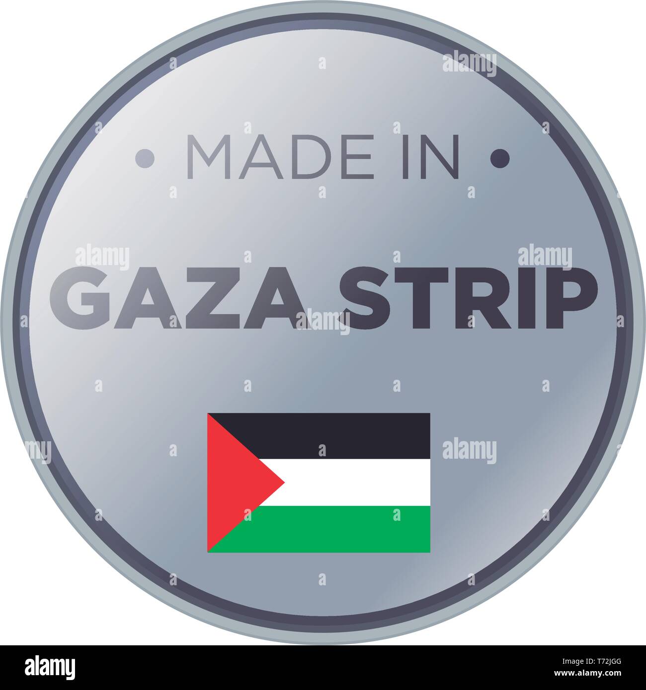 MADE IN GAZA STRIP Stock Vector Image & Art - Alamy