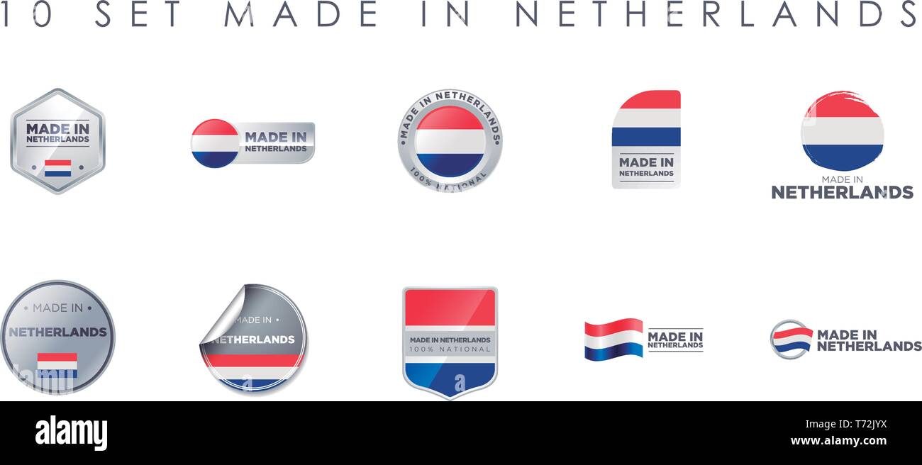 Made in netherlands set hi-res stock photography and images - Alamy