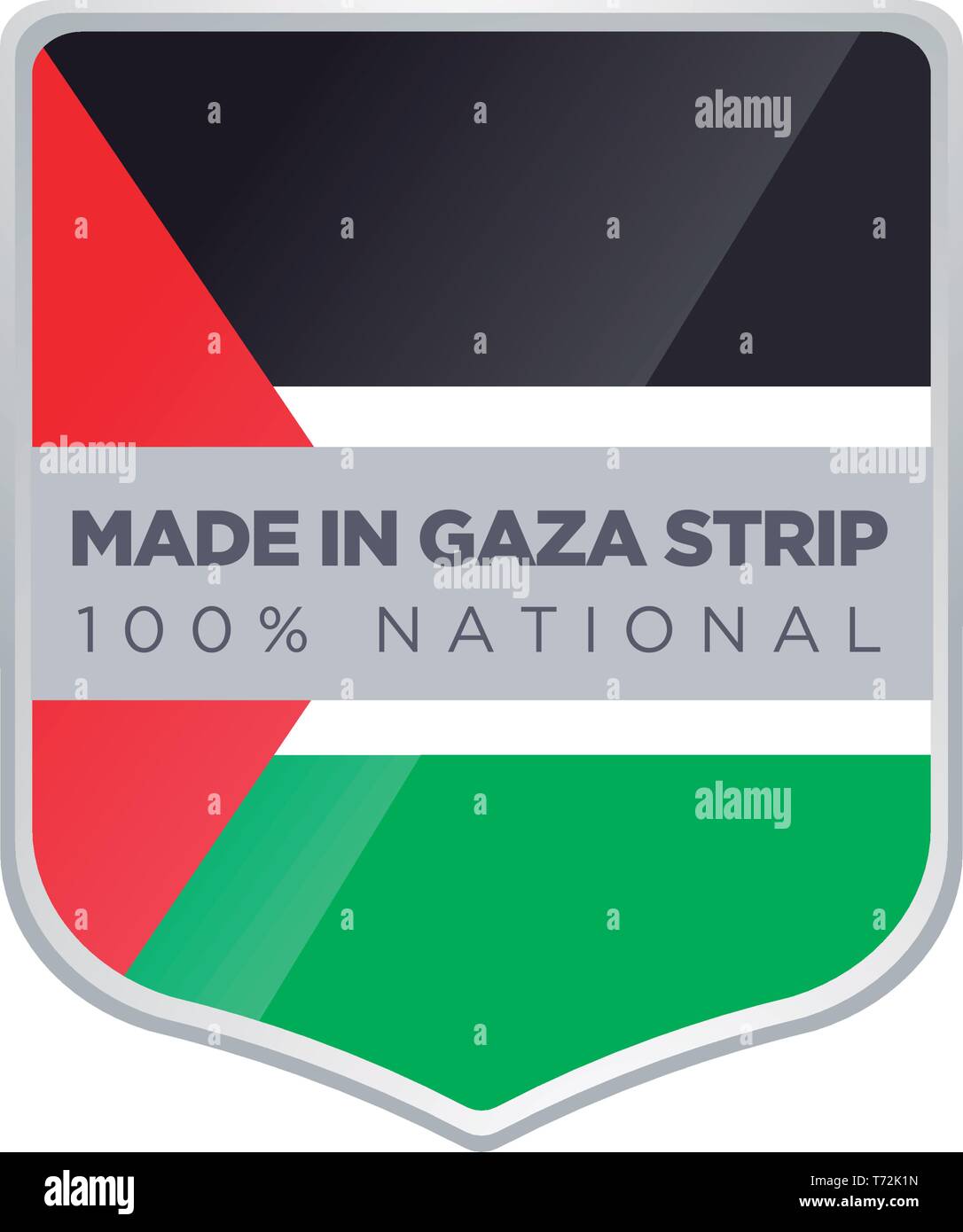 MADE IN GAZA STRIP Stock Vector Image & Art - Alamy