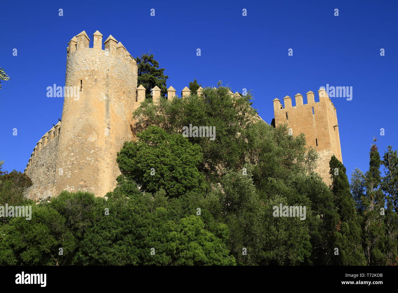 Mallorca castle of arta hi-res stock photography and images - Alamy
