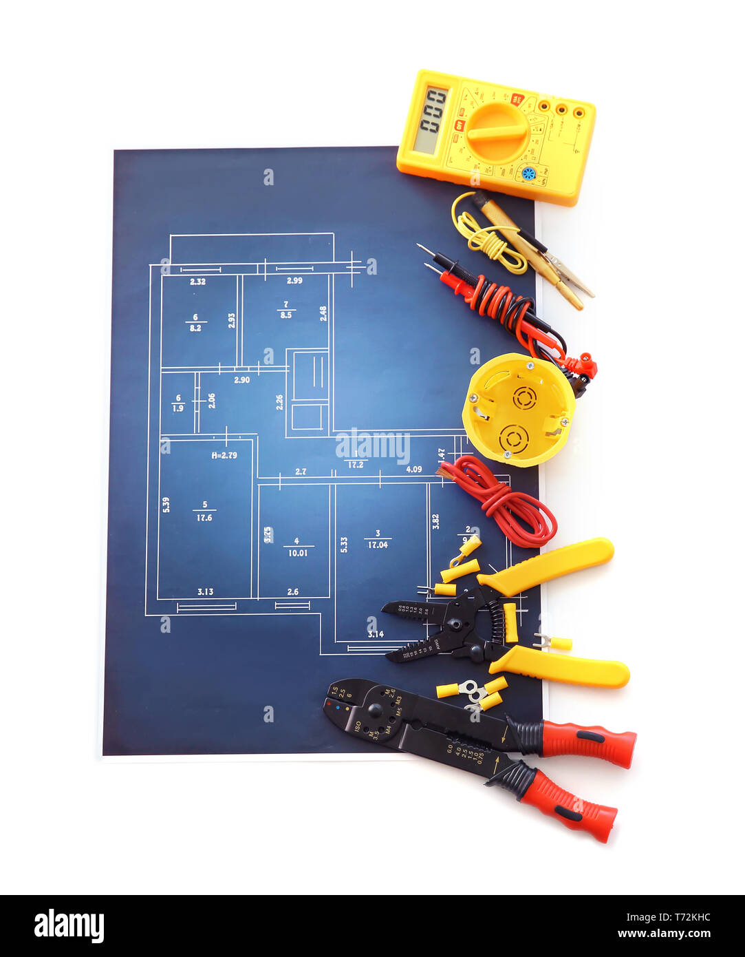 Electricity scheme Cut Out Stock Images & Pictures - Alamy