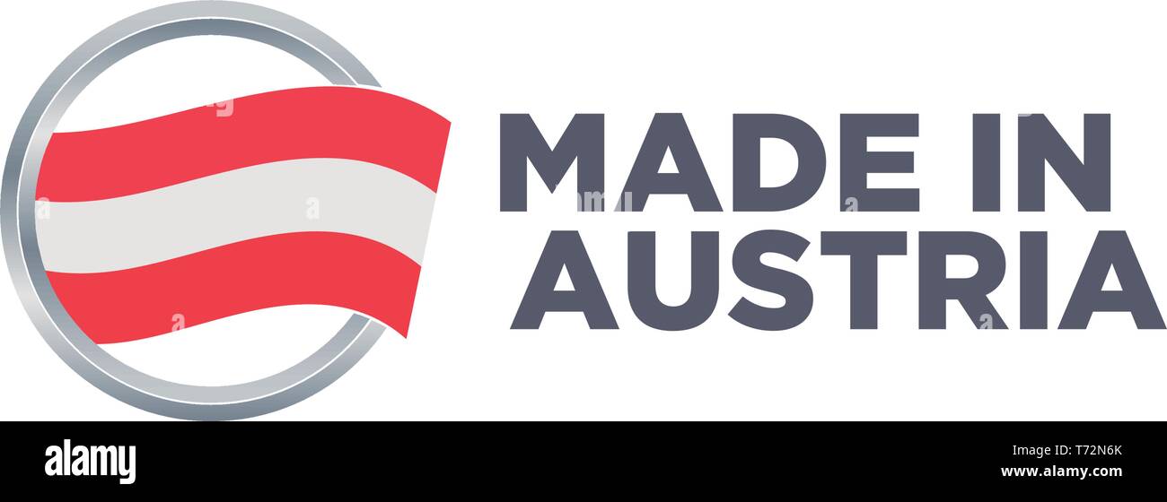 Made in austria made in europe Stock Vector Images - Alamy