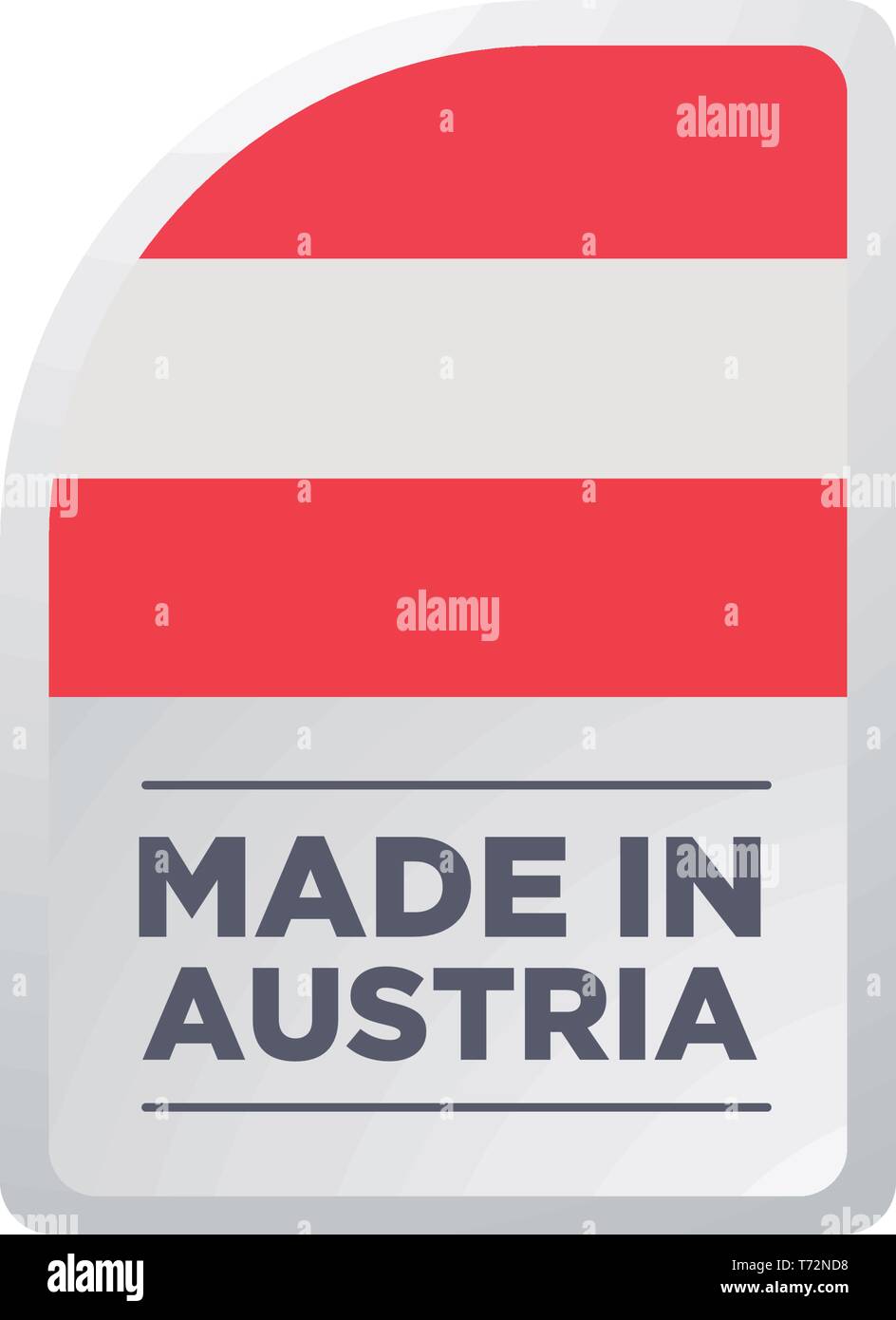 MADE IN AUSTRIA Stock Vector Image & Art - Alamy