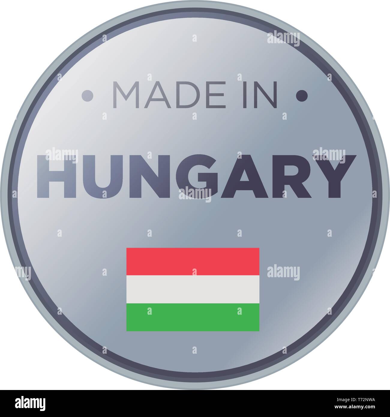 Made in hungary vector vectors hi-res stock photography and images - Alamy
