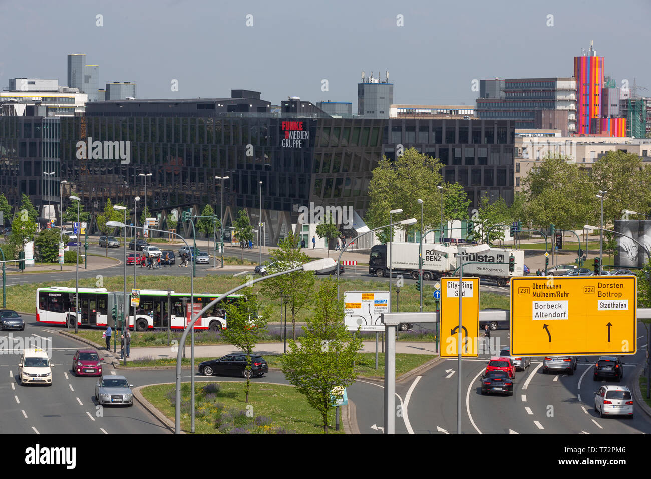 Essen, Germany, Limbecker Platz downtown Stock Photo - Alamy