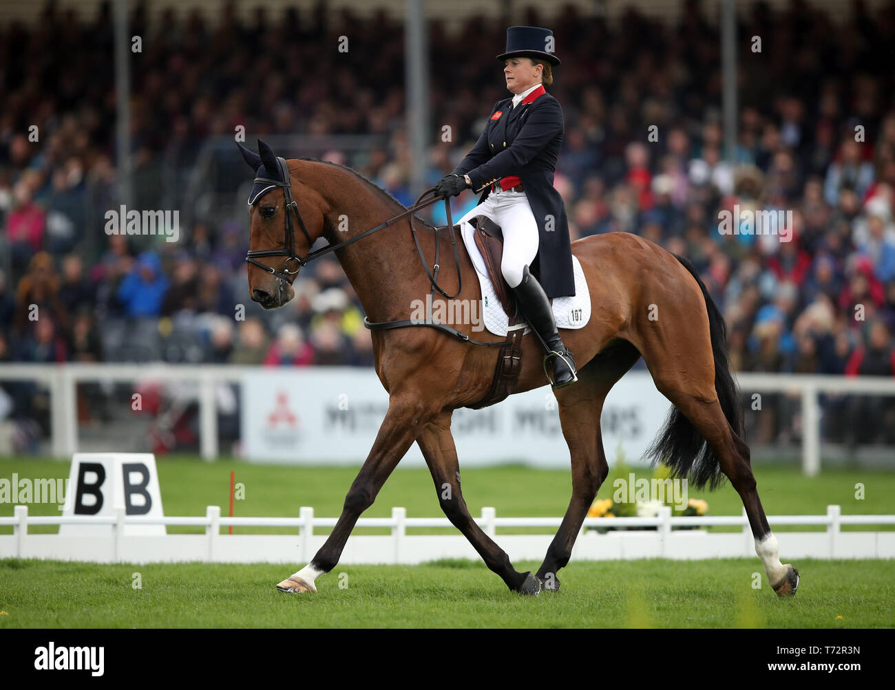 Great Britain's Pippa Funnell on Billy Walk On competes in the dressage ...