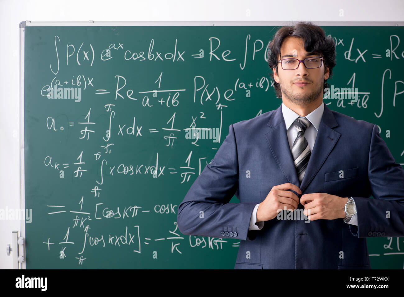 Young teacher physicist in hi-res stock photography and images - Alamy