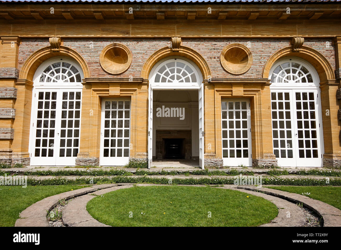 Orangery in Hestercombe Gardens Somerset Stock Photo - Alamy