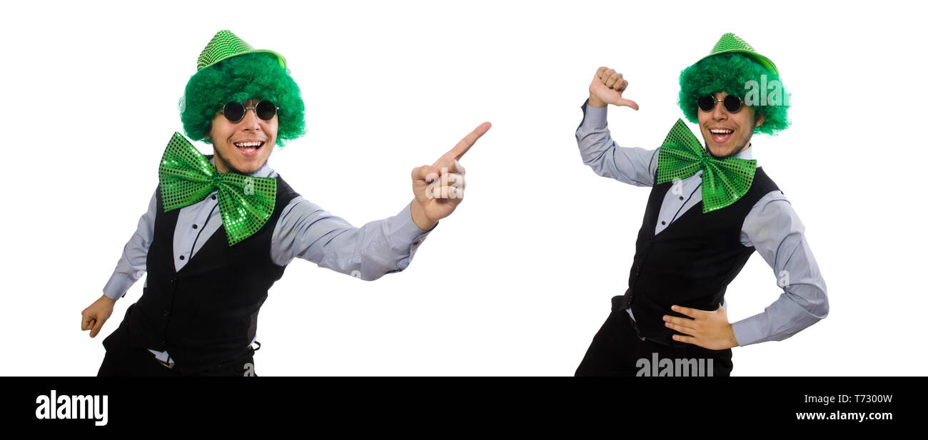 Funny man in saint Cut Out Stock Images & Pictures - Alamy