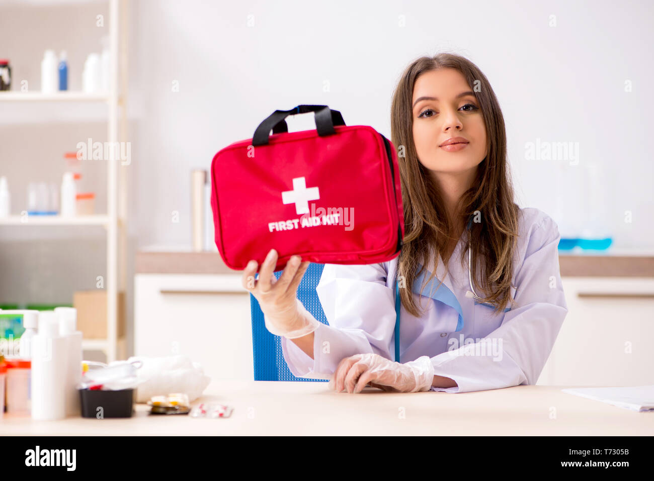 Beautiful first aid box hi-res stock photography and images - Alamy