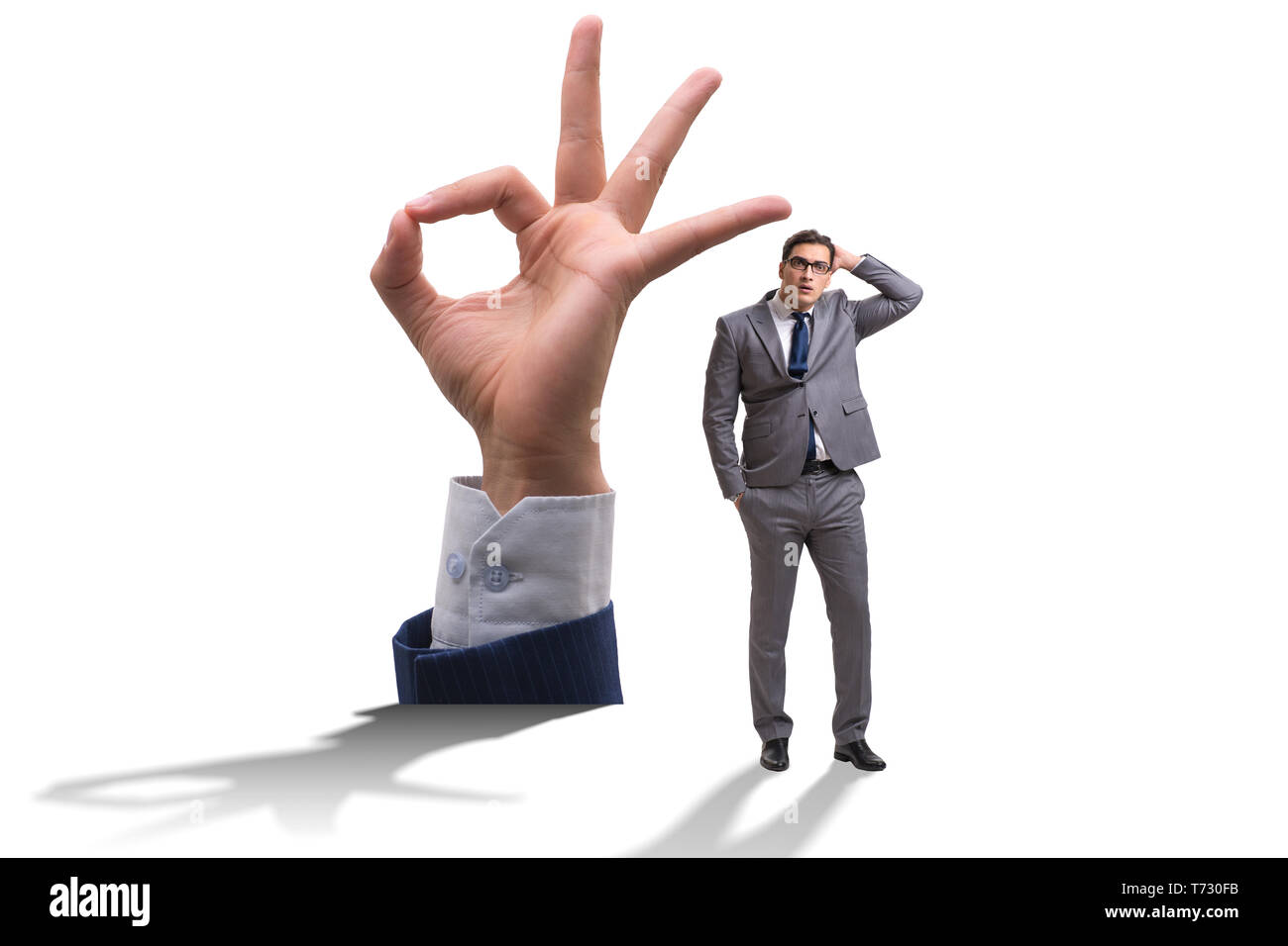 Confirming gesture hi-res stock photography and images - Alamy