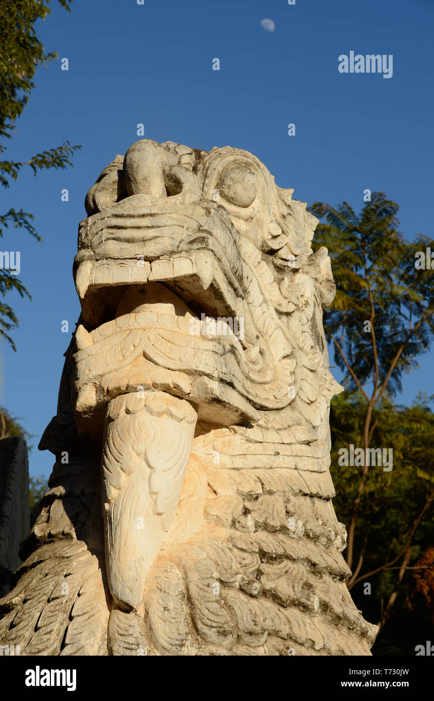 Roaring lion moon hi-res stock photography and images - Alamy