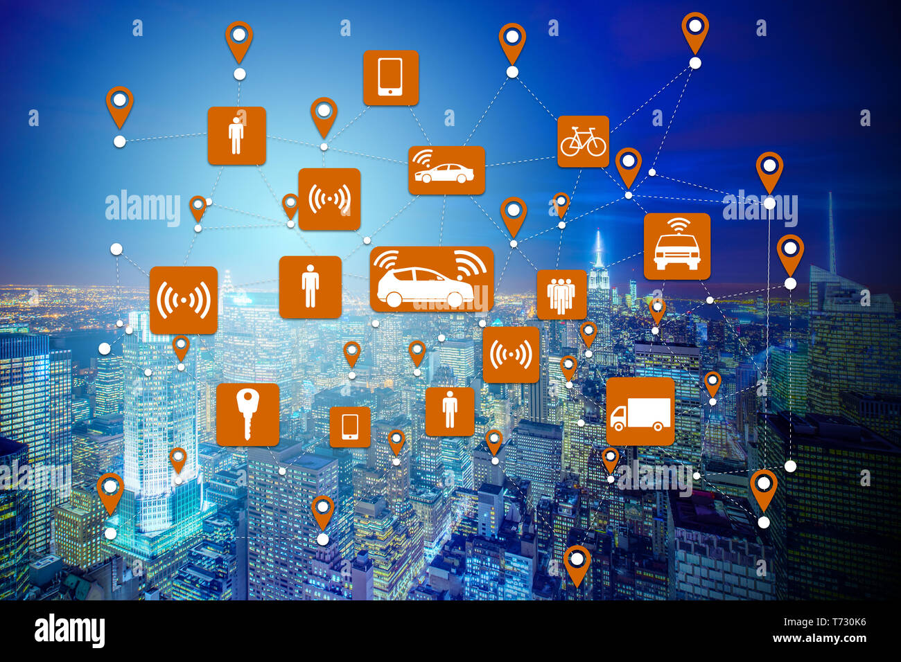 Business people carpooling in car hi-res stock photography and images ...