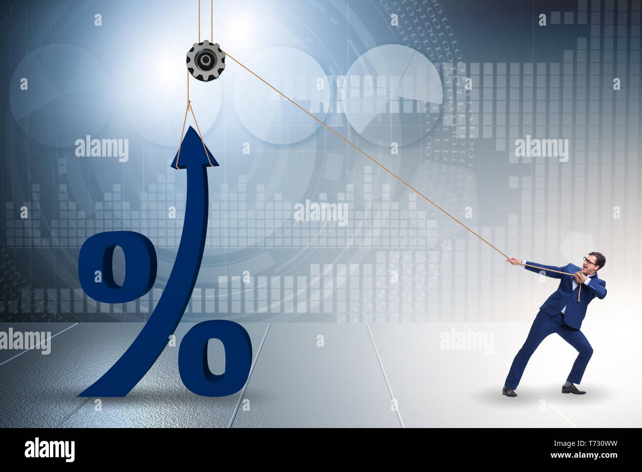 Raising interest rate hi-res stock photography and images - Alamy