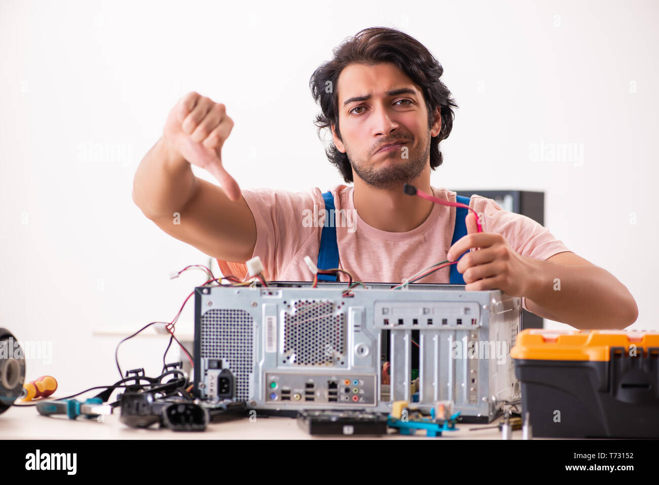 Youn engineer hi-res stock photography and images - Alamy