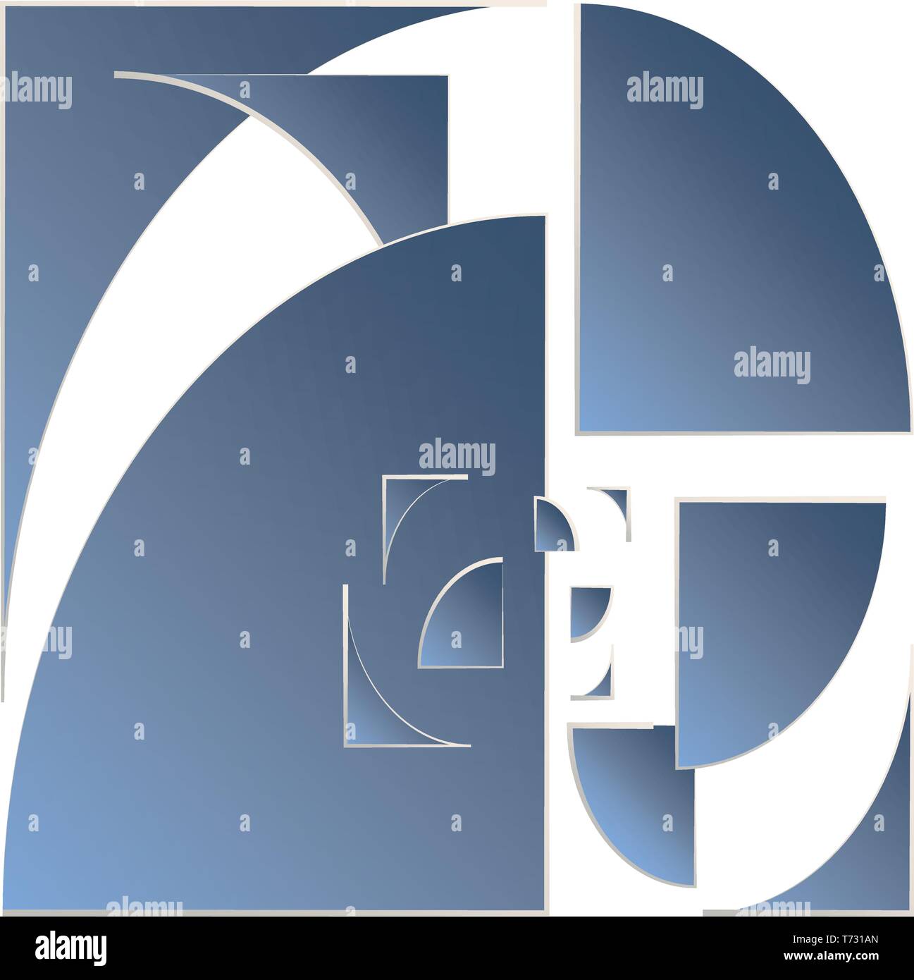 abstract image with scattered geometric shapes Stock Vector Image & Art ...