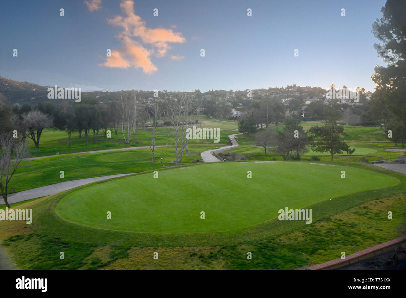 Empty golf course hi-res stock photography and images - Alamy