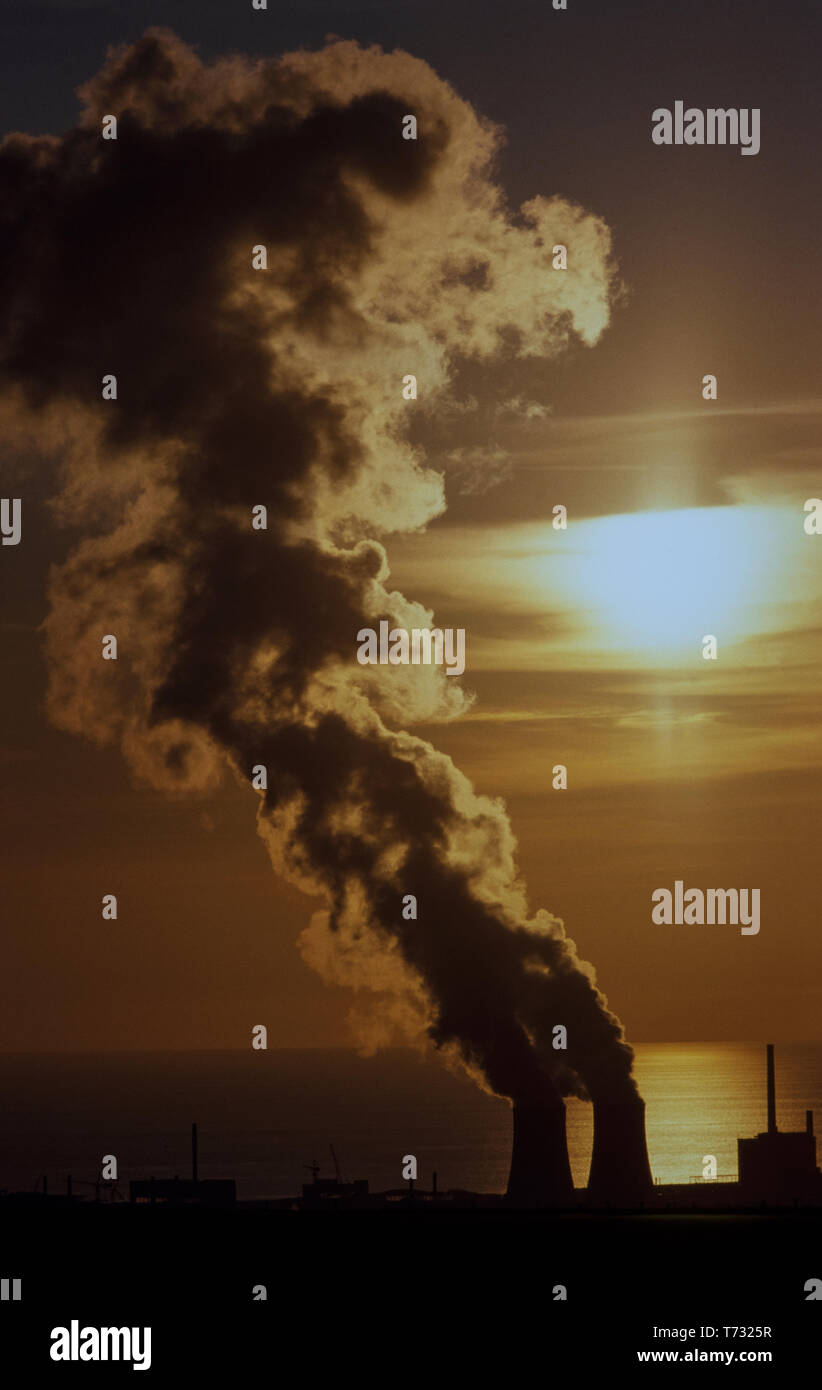 Sellafield Nuclear reprocessing plant Cumbria England UK. 2000 Stock ...