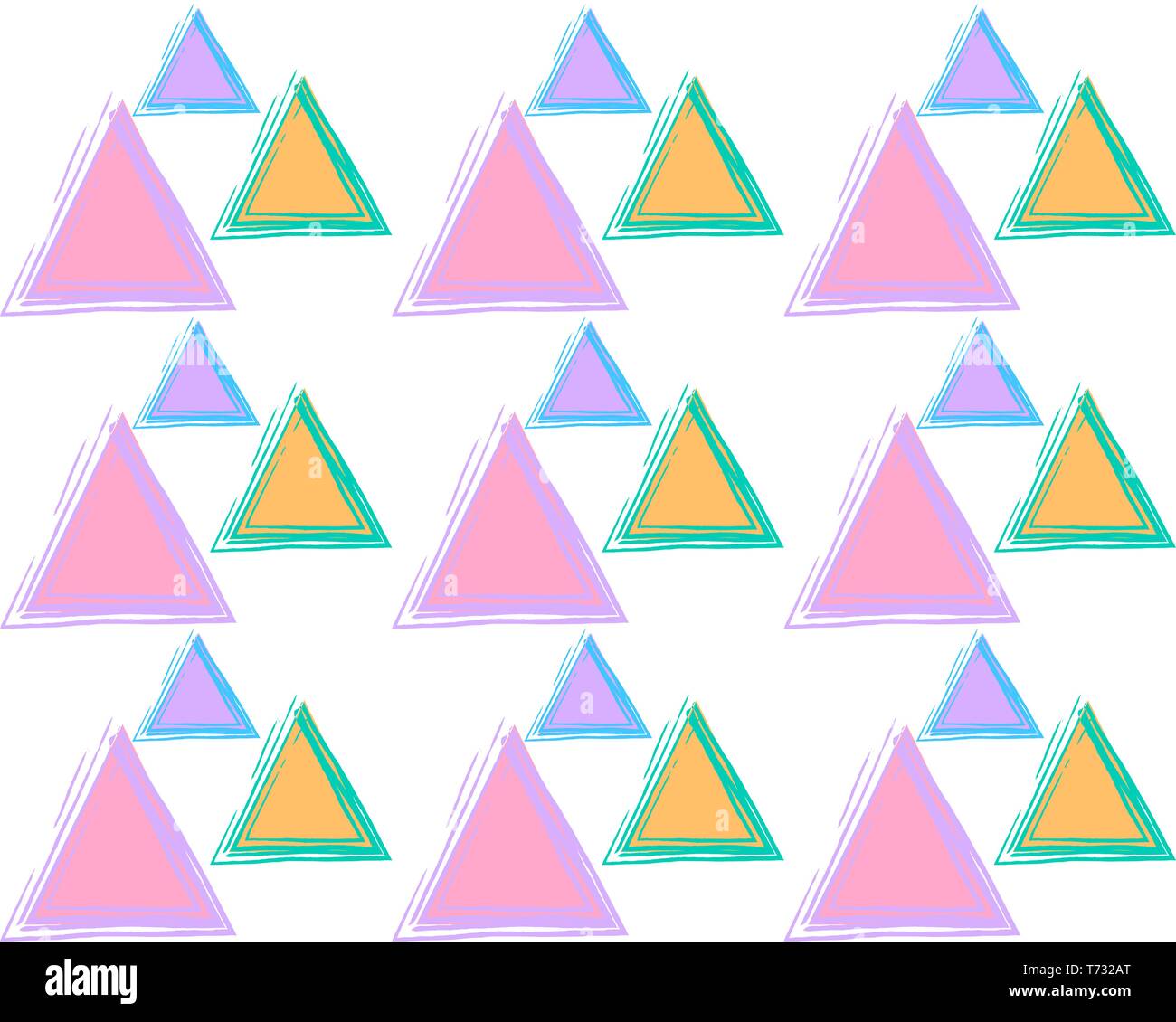 Irregular triangles hi-res stock photography and images - Alamy