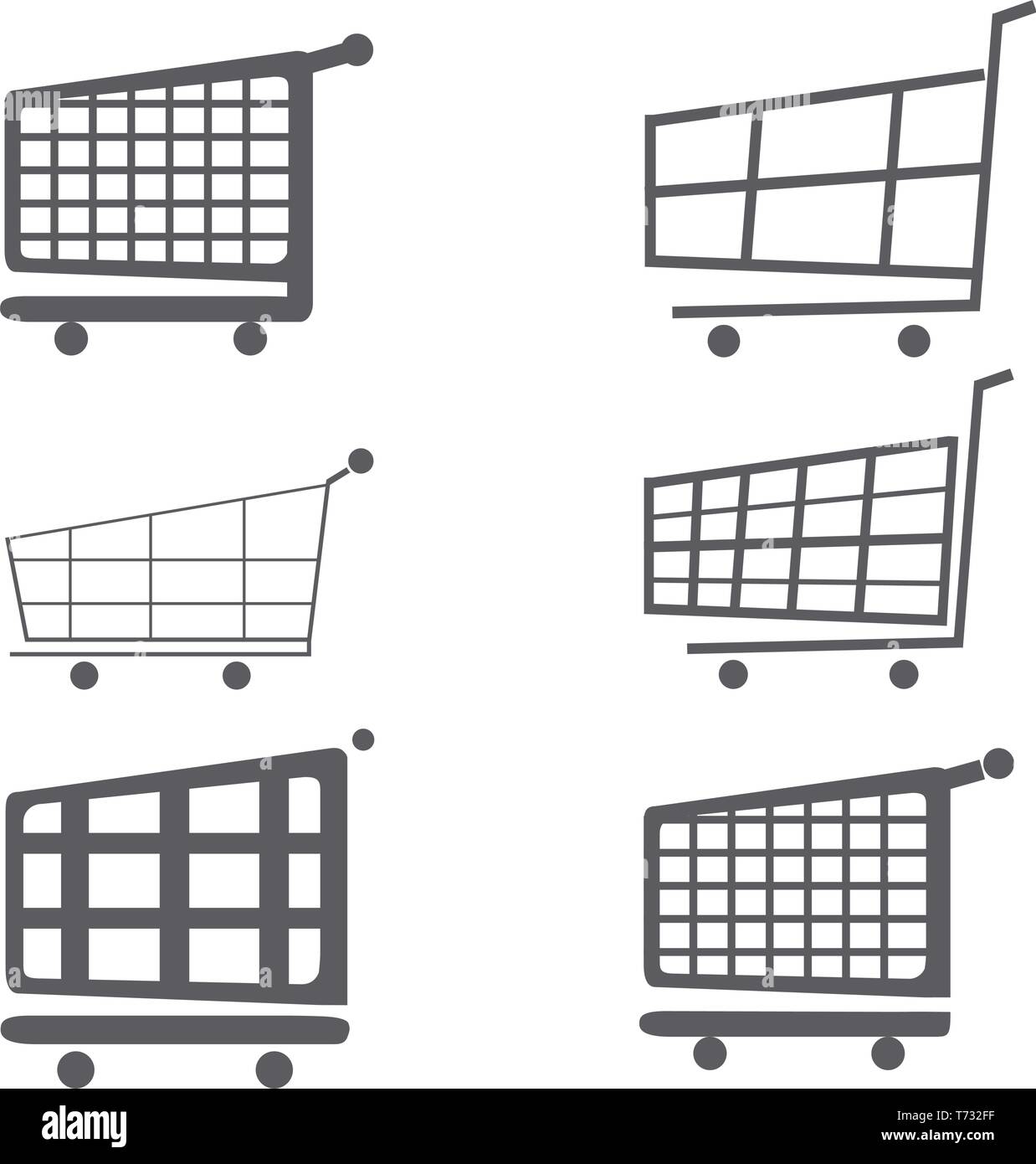 Use on shopping carts Stock Vector Images - Alamy