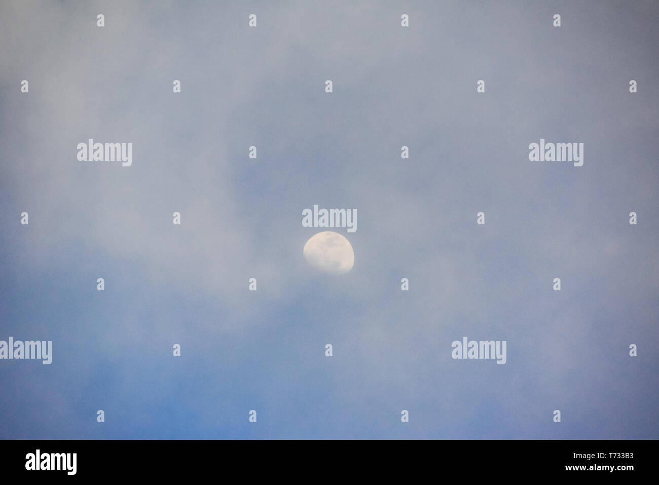 Moon hidden by cloud hi-res stock photography and images - Alamy
