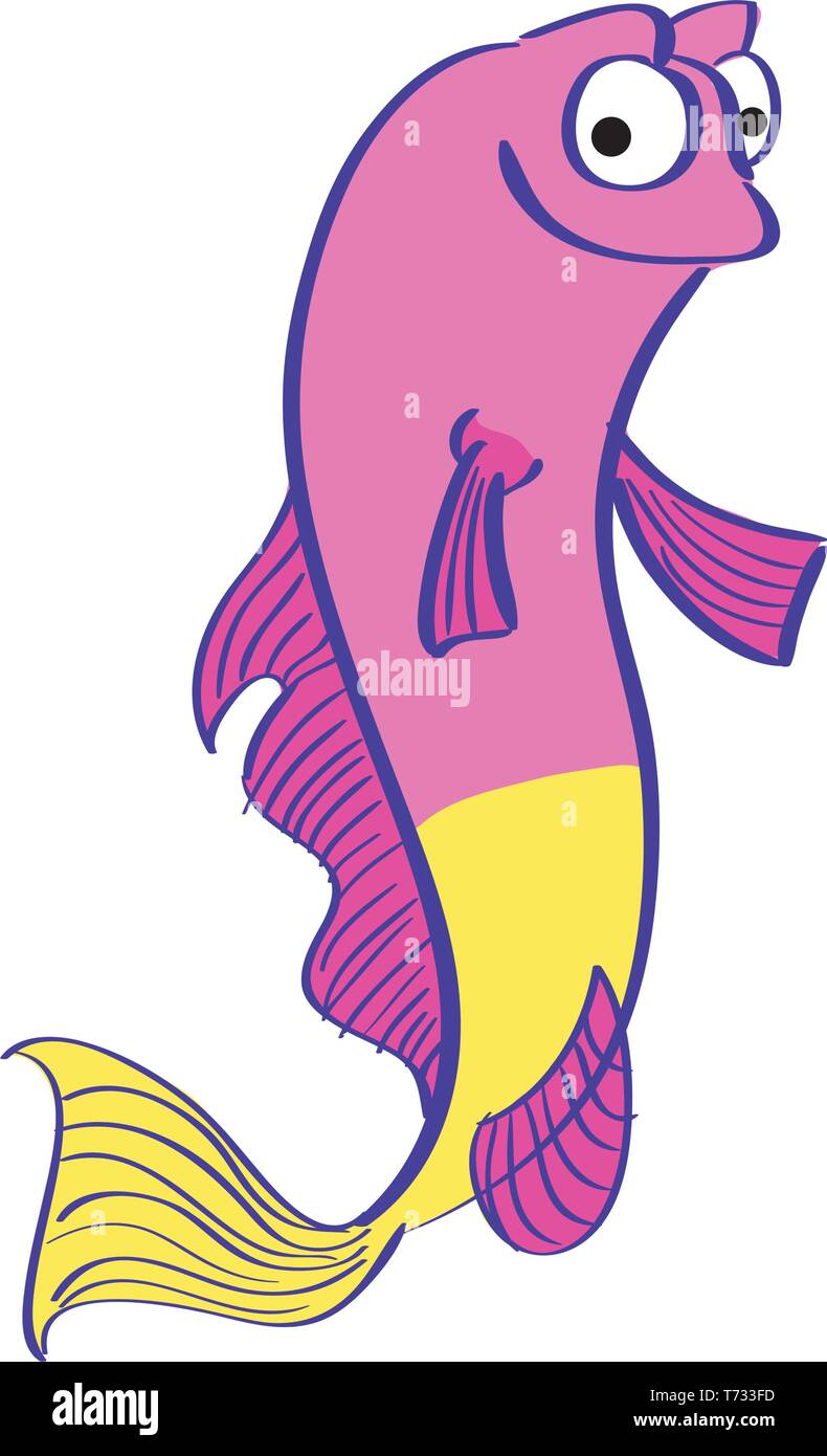 Purple Fish Clip Art