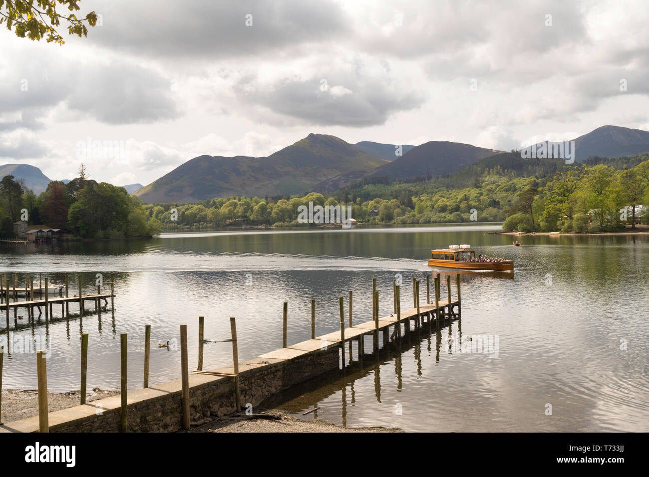 Keswick Launch Boat Derwentwater High Resolution Stock Photography and ...