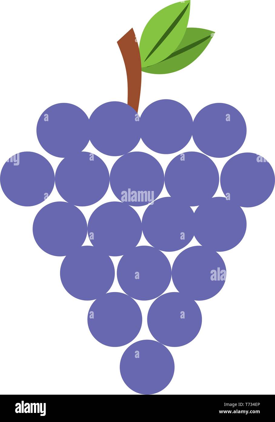 Group of grapes Stock Vector Images - Alamy