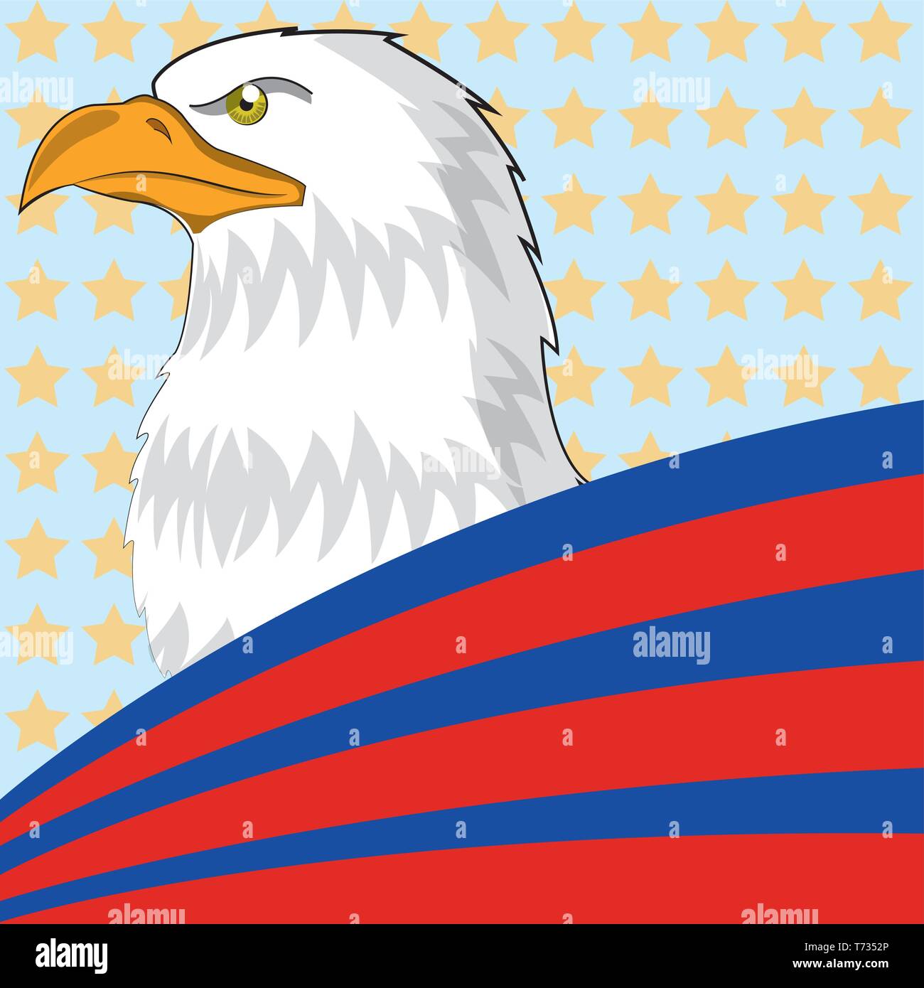 National animal of the united states Stock Vector Images - Alamy