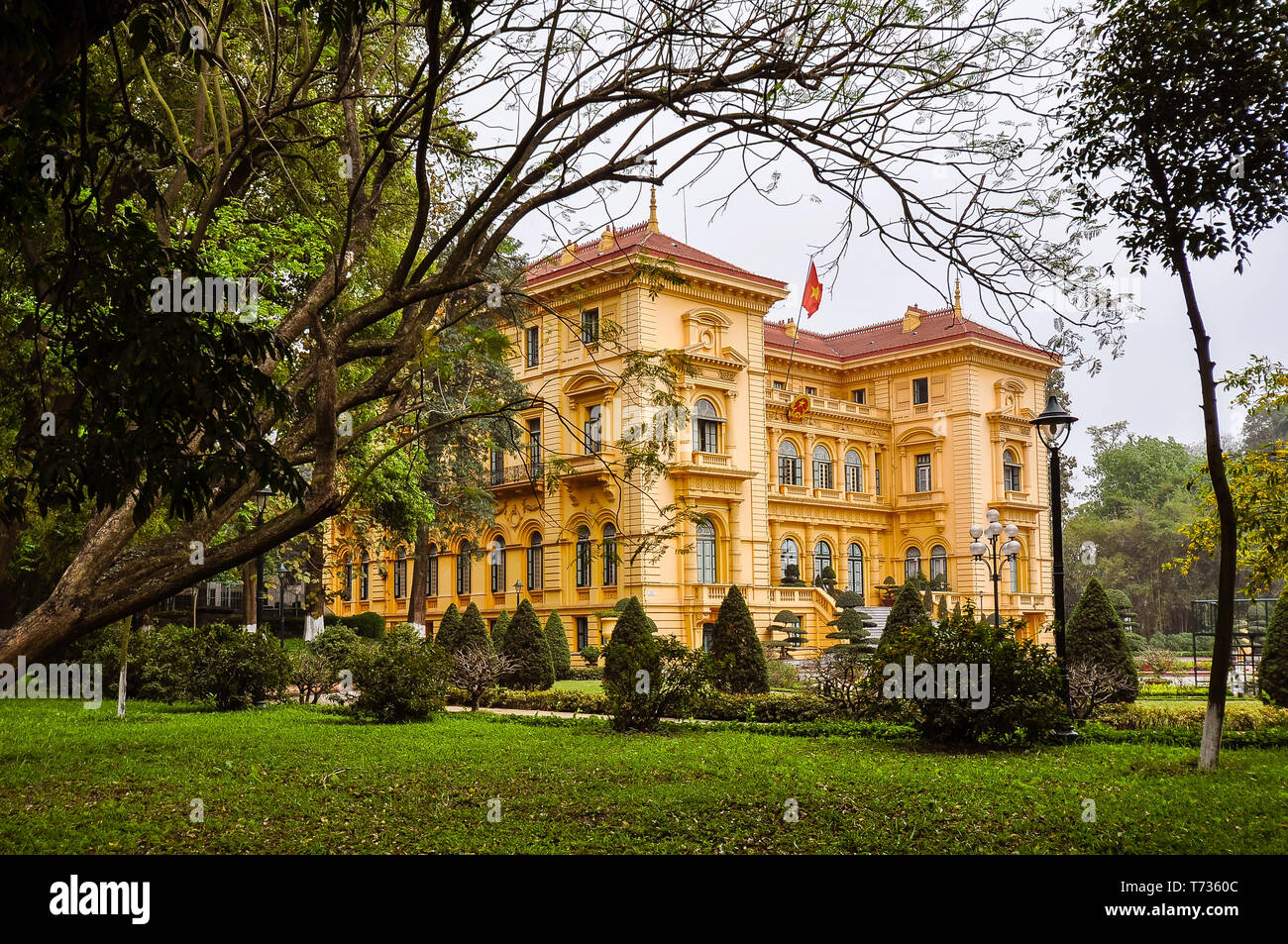 Hanoi french colonial hi-res stock photography and images - Alamy