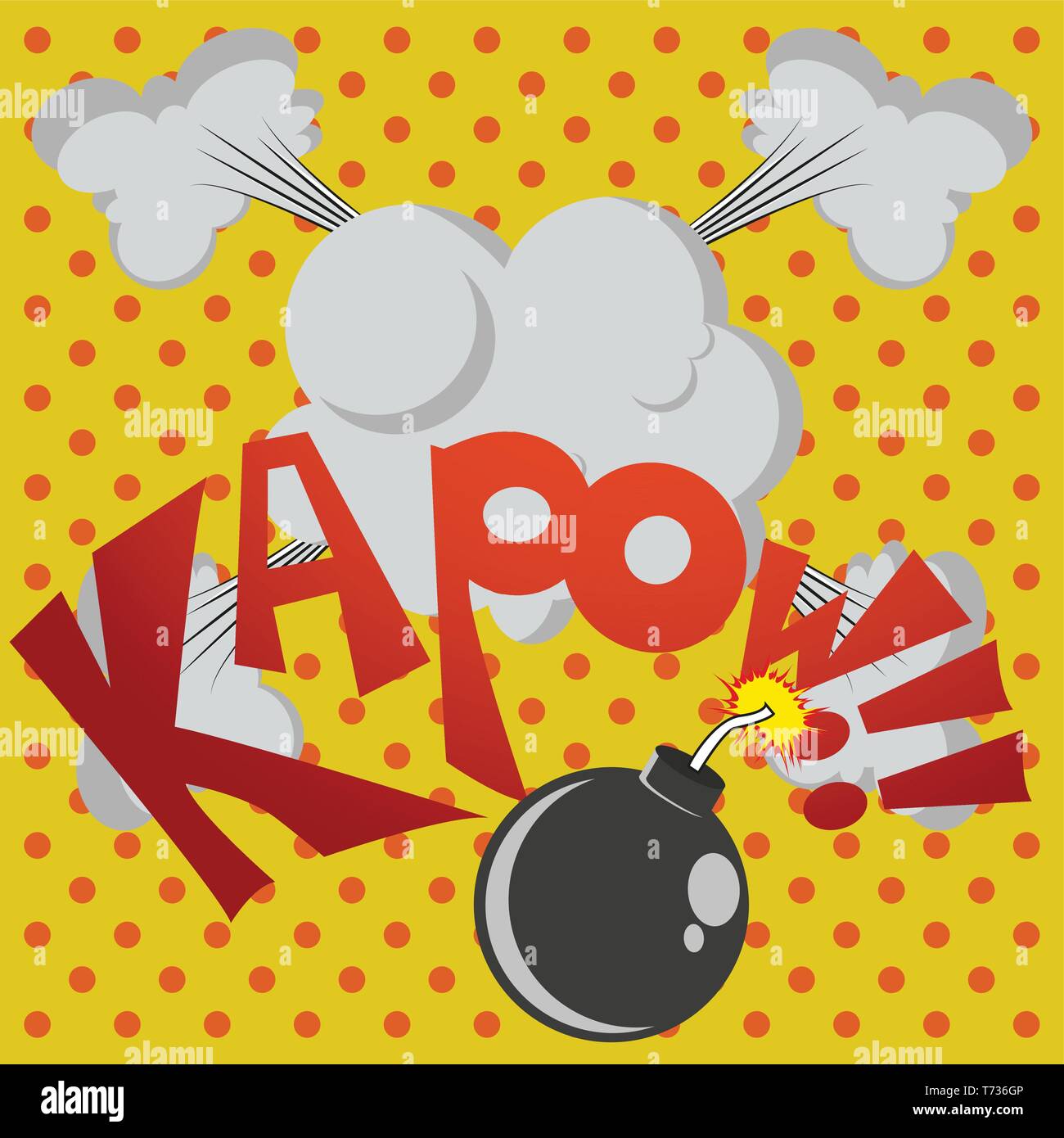 Cartoon kapow hi-res stock photography and images - Alamy