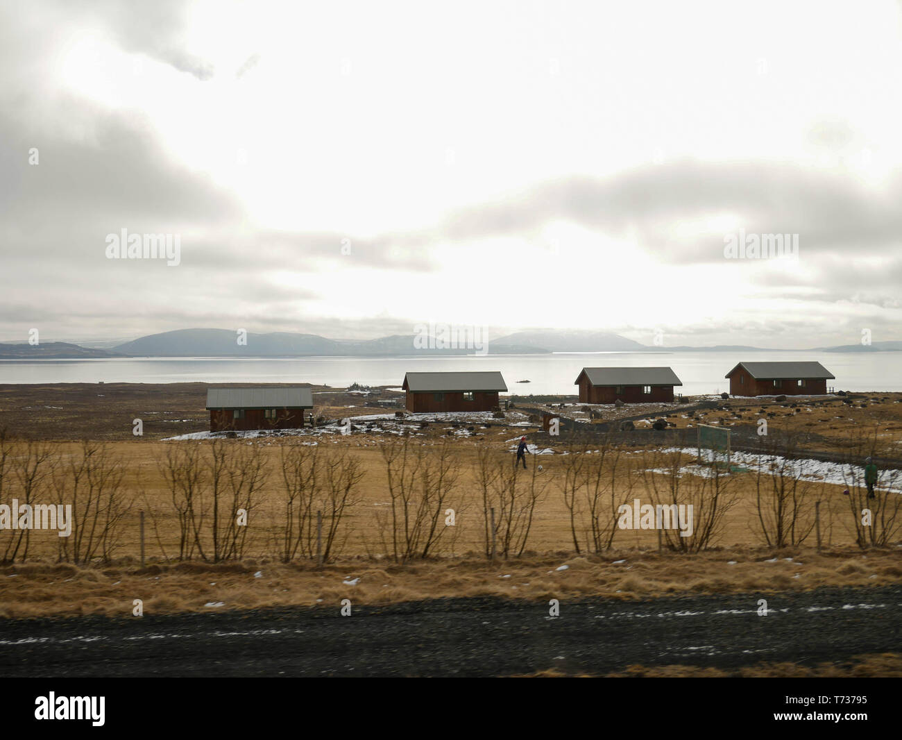 Driving in a rural road at Ireland Stock Photo - Alamy